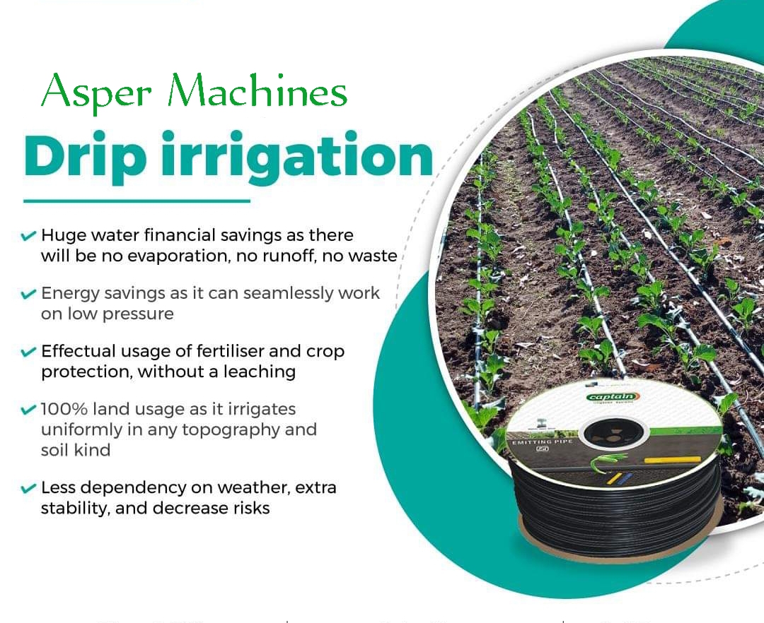 DRIP LINES /16mmX400Metres – Asper Machines